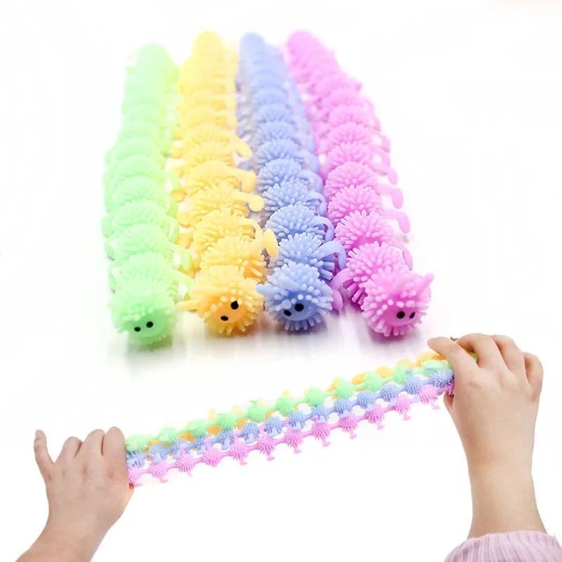 16 Knots Caterpillar Relieves Stress Toy Physiotherapy Releases Stress ...