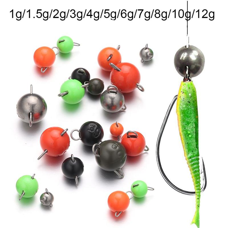 High Quality Durable Weights Hook Connector Sinker Fishing Tungsten ...