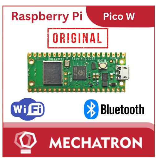 Jual Original Raspberry Pi Pico W Wifi Bluetooth RP2040 Wireless RPI ...