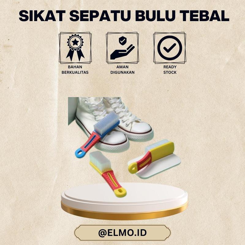 Sikat Sepatu Dengan Bulu Tebal/Sikat Kamar Mandi Mini/Sikat Pembersih ...
