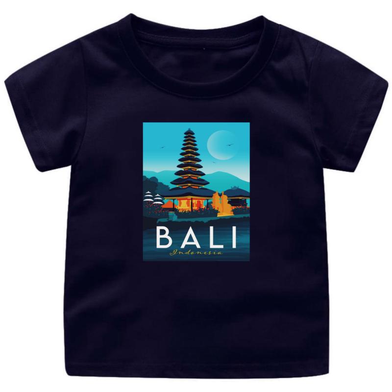 KAOS OBLONG ANAK CANDI KUNING BALI BAHAN KATUN COMBED LEMBUT - Shop ...