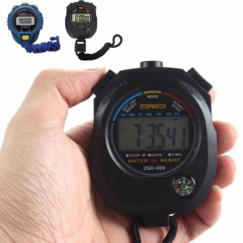 Jam randik LCD Digital, Fesyen, dengan Chronograph dan Kaunter - TikTok ...