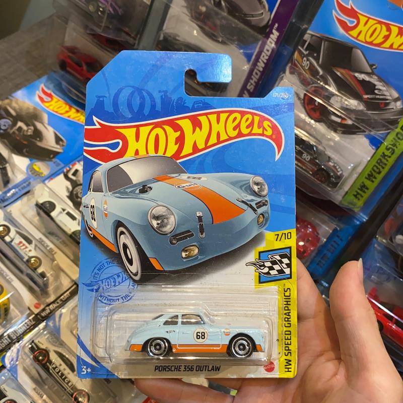 Hotwheels Porsche 356 OUTLAW GULF - Shop | Tokopedia