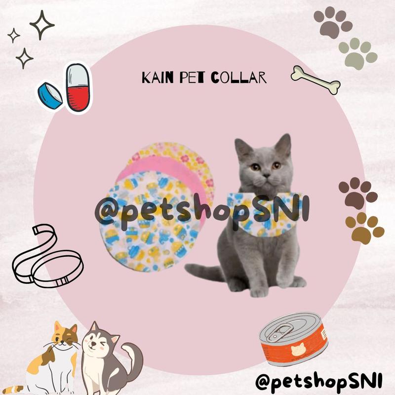 3PCS KAIN PET COLLAR KAIN PELINDUNG LEHER ANJING KUCING ANTI - Shop ...