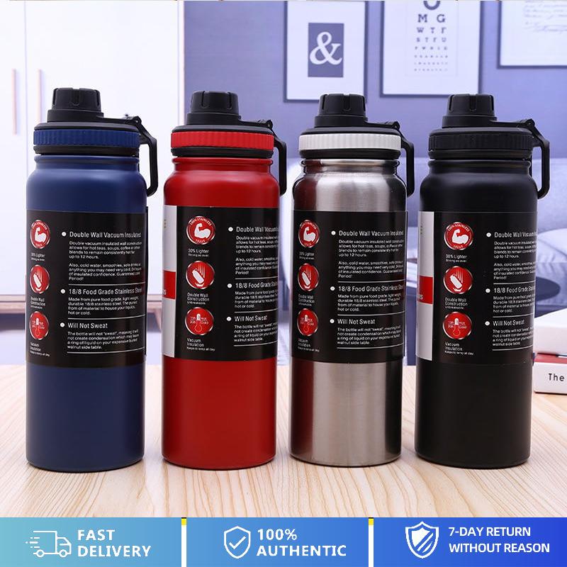 600/1000ml Tumbler Heat And Cold Termos For Hot Water Vacuum - TikTok ...