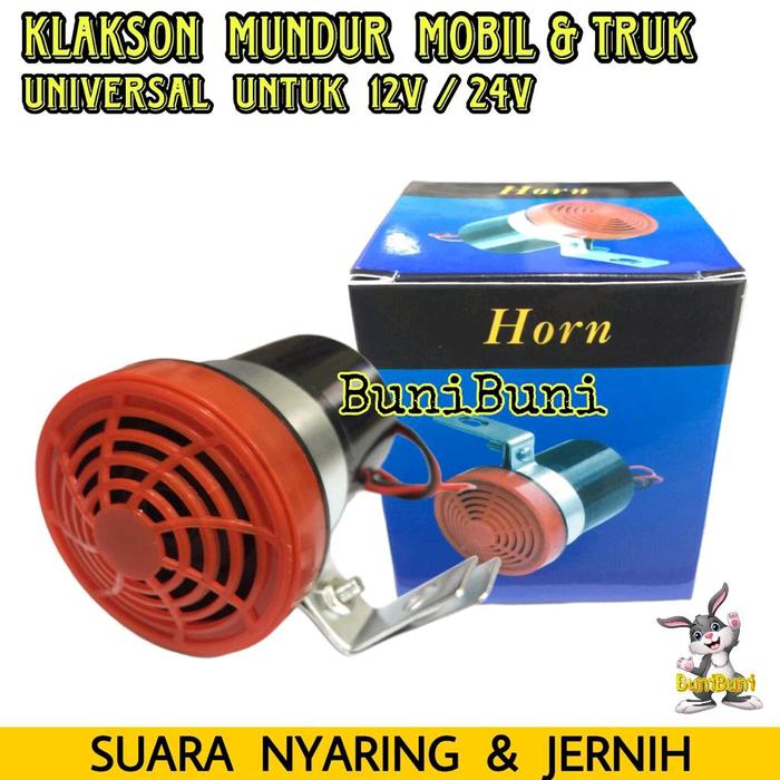 Promo KLAKSON MUNDUR TW - Back Horn Buzzer / Alarm Atret Untuk Mobil ...