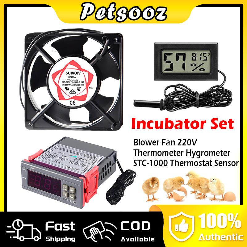 STC-1000 Incubator Bundle(220V Blower Fan+Temperature Controller ...