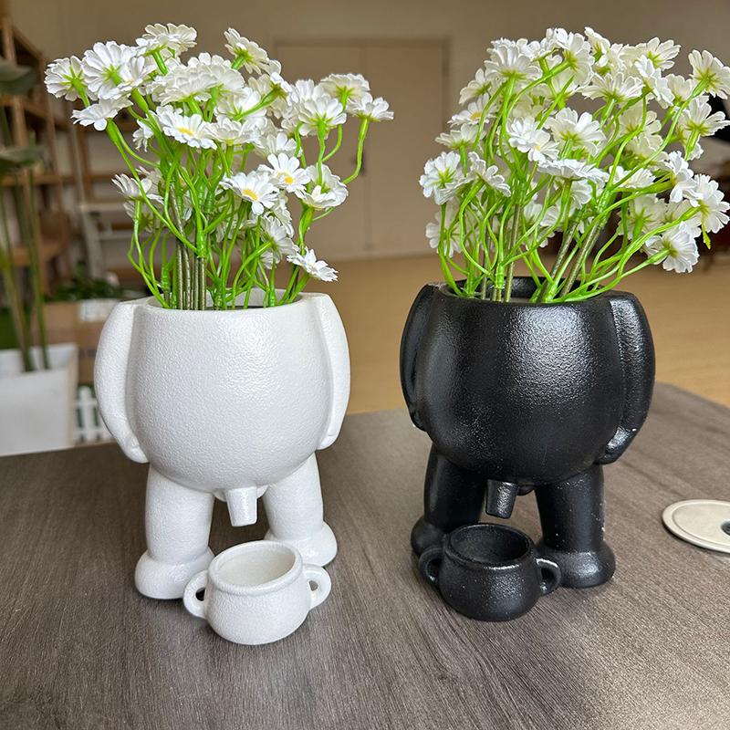 Piss Pot Planter Novelty Planter Pots Peeing Funny Vase Planter ...