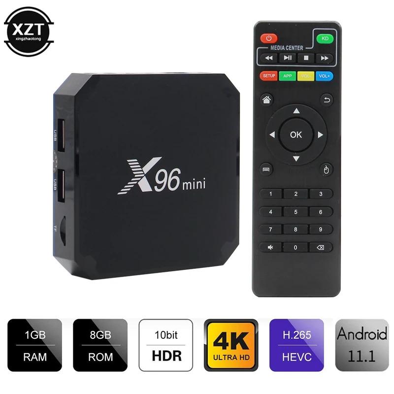 Original X96 mini Android 10 Smart TV Box h313 Quad Core 1GB 8GB Dual ...