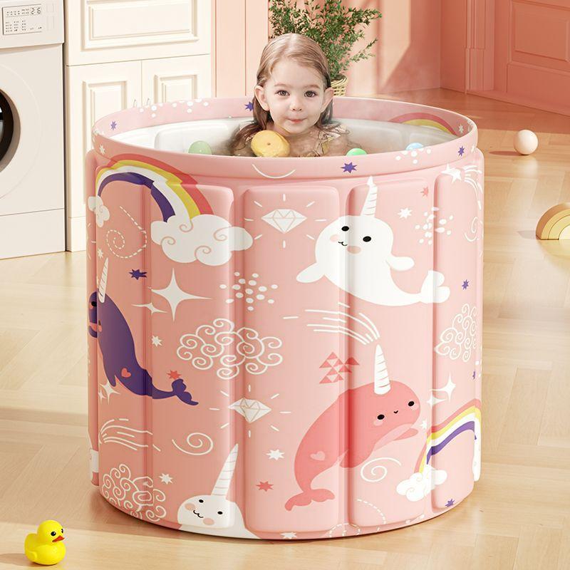 Children's Bath Tub Baby Swimming Tub Home Use Baby Bath Tub - TikTok ...