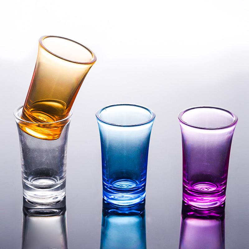 SH 6Pcs/Set 35ml Plastic Cup Spirits Cup Party Bar Club Drinking Tool ...