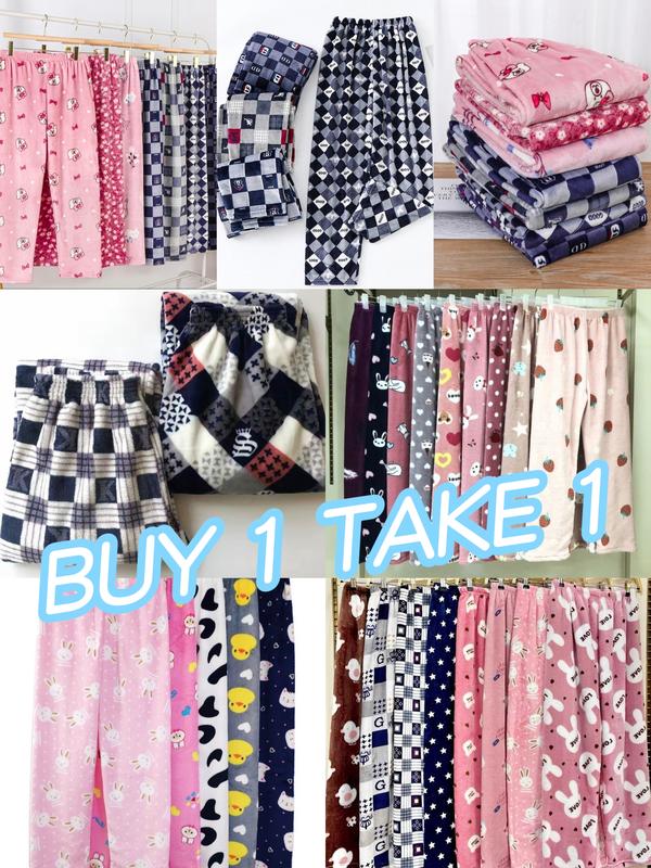 【BUY 1 TAKE 1】Mga Pajama PRANELA makapal na cotton, spandex, - TikTok ...
