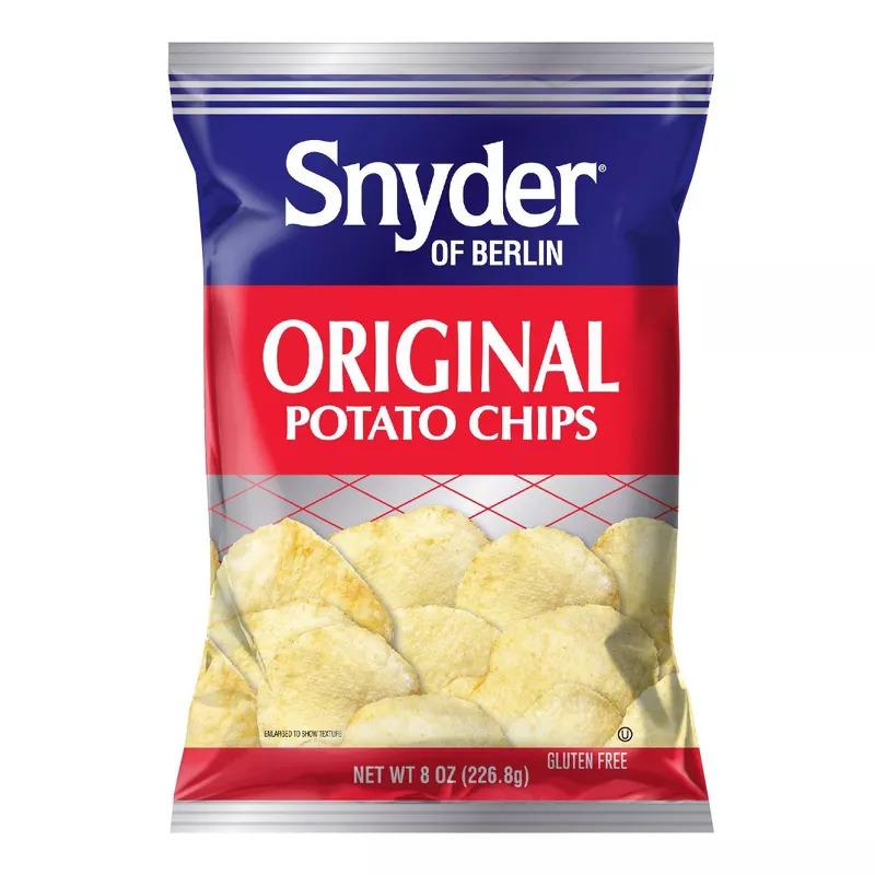 Snyder of Berlin Original Potato Chips - 8oz Snack Crispy - TikTok Shop