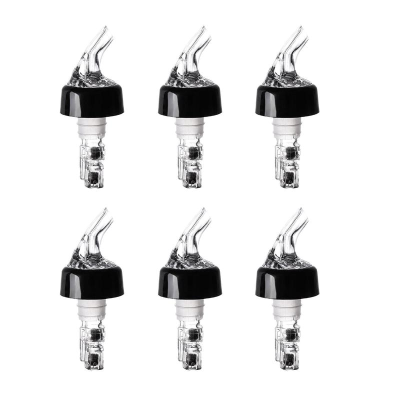 6 Pieces Innovative Pouring Tool with Steel Automatic Wine Pourer ...