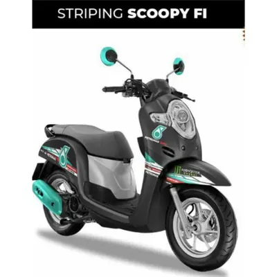 STRIPING SCOOPY F1 PETRONAS/STIKER SCOOPY F1/PETRONAS SCOOPY TikTok ...