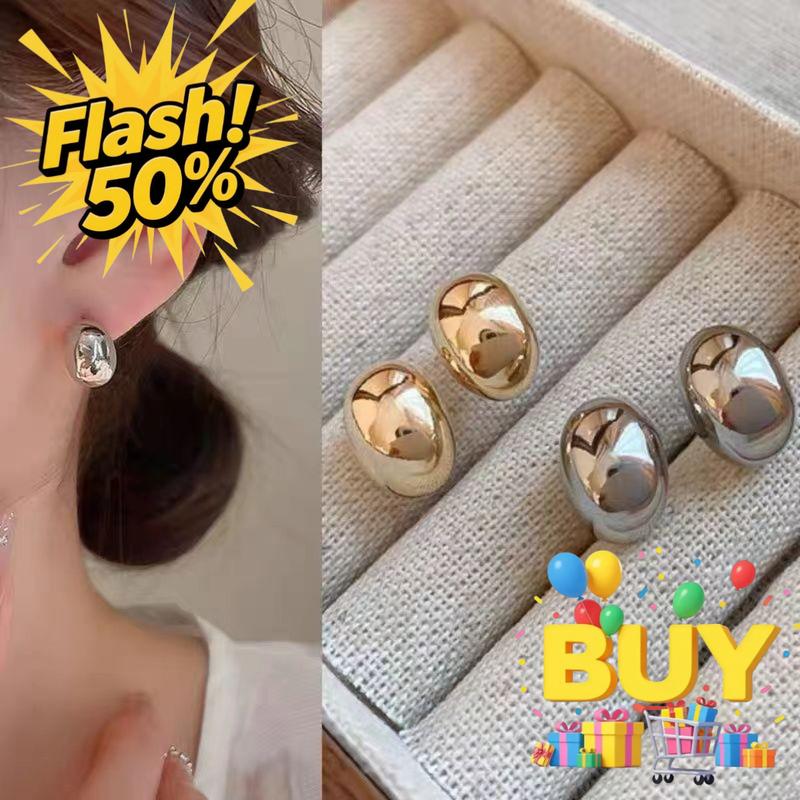 Anting-anting Mutiara Kuning, Gaya Perancis, Hipoalergenik, Perak ...