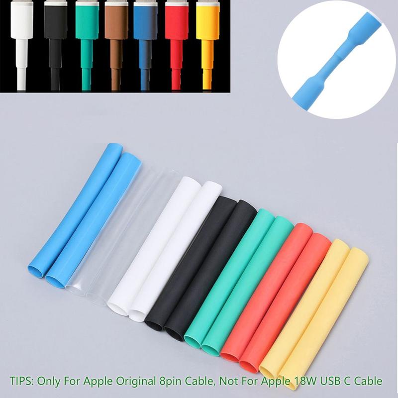 12pcs/set Colorful Repair Tools Cord Sleeve Heat Shrink Tube - TikTok ...