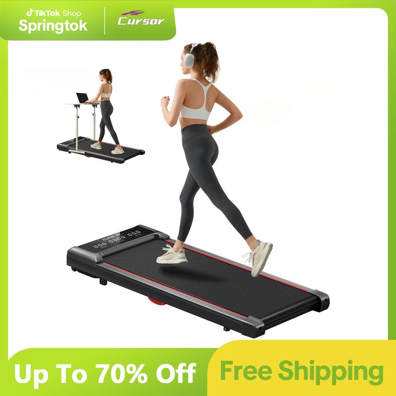 UMAY Under Desk Treadmill, High Definition Big Screen Walkin - TikTok Shop