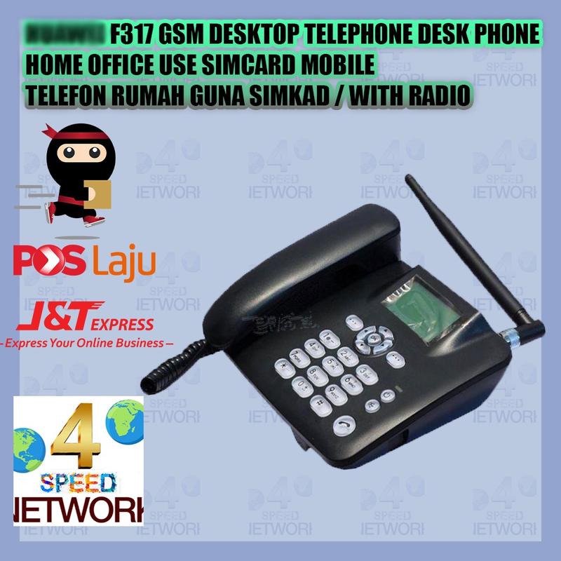 Telefon Desktop, F317 GSM Kad Sim Sokongan, Telefon Meja, untuk ...