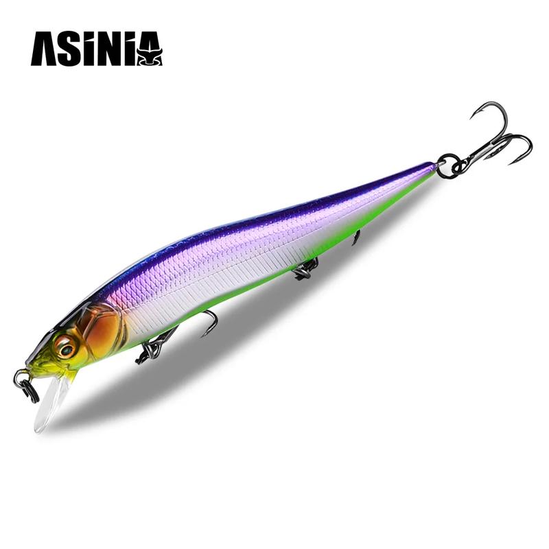 ASINIA 9.8cm 10g SP dive 2.1m professional Minnow Wobbler fishing ...