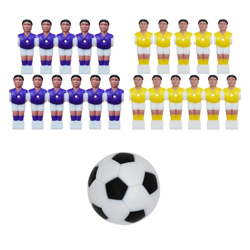 Foosball Men Replacement, Resin Soccer Table Player Mini Football ...