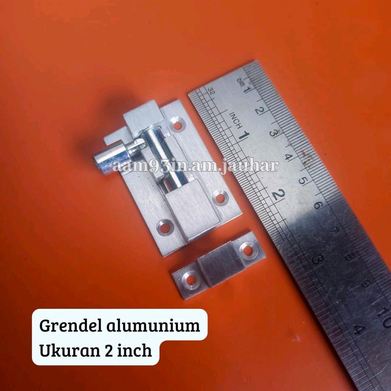 Grendel 2" inch Jendela Pintu Rumah 50 Gram KUnci Slot Aluminium - Shop ...