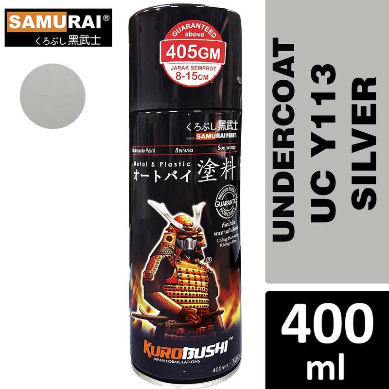 Samurai UC Y113 Silver (Undercoat / Primer) Spray Paint 400m - TikTok ...