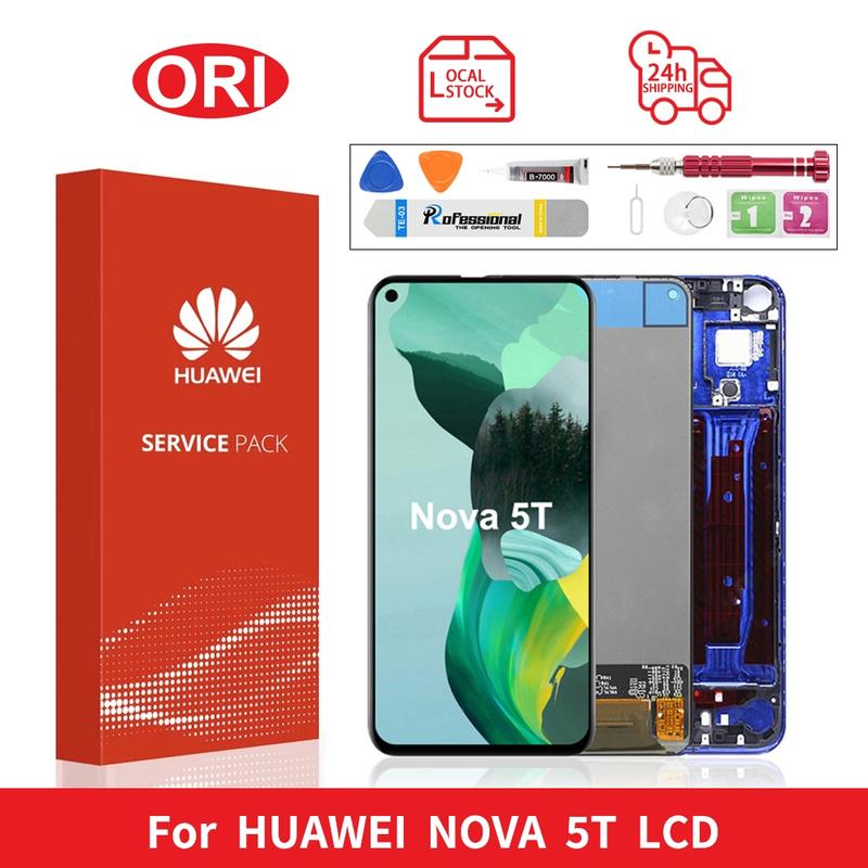 Paparan Penderia Skrin Sentuh LCD, Penggantian untuk HUAWEI NOVA ...