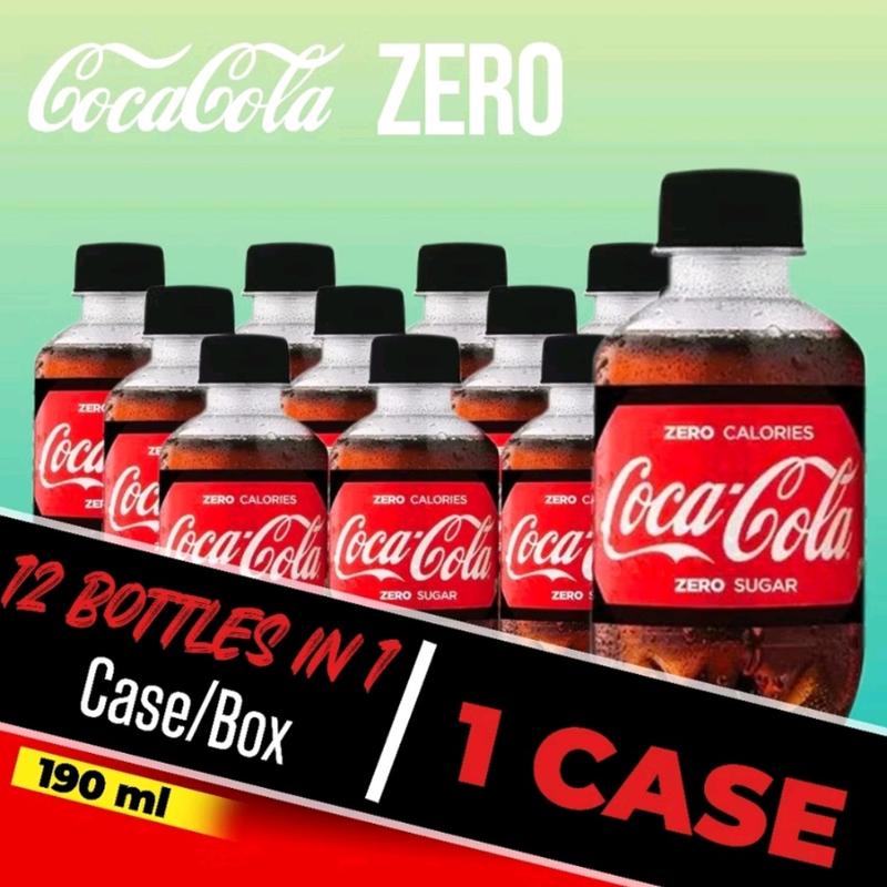 Coca-Cola Coke Zero Swakto 190ml (12 pcs) - TikTok Shop Philippines