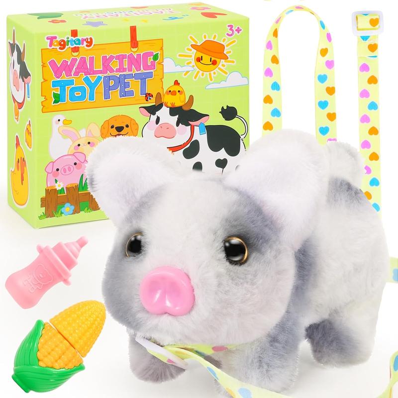 Tagitary Plush Toys Interactive Pig Toys for Kids,Walking Pe - TikTok Shop