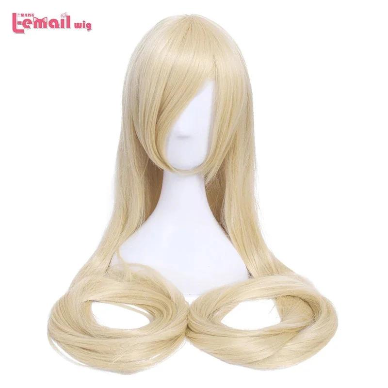 L-email Synthetic Wig 60 inches 150 cm Long Blonde Wig Chobits - TikTok ...