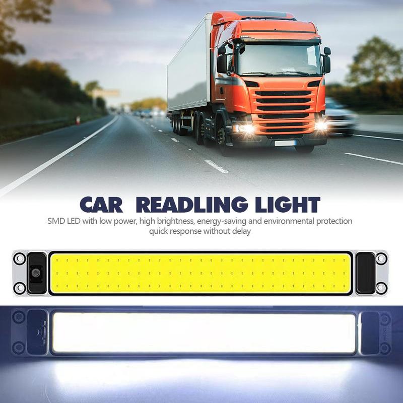 12V-24V 87LED Car COB Indoor Light Plate Car Reading Light Cab - TikTok ...