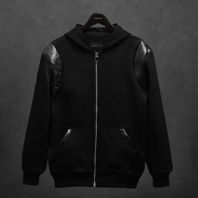 RUCAS ZIP HOODIE EDITION - Embossed Paisley Washed Hoodie V2 - “Ultra ...