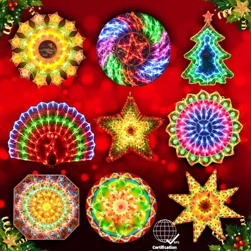 Colorful Design Christmas Parol / Lantern Design Light Decorations ...