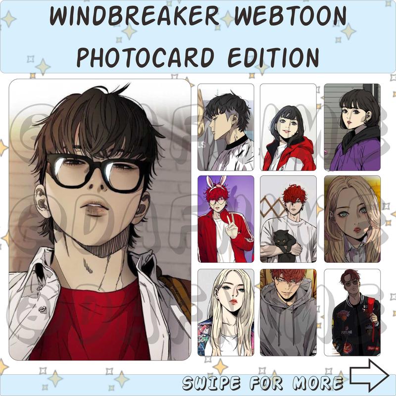 WINDBREAKER WEBTOON PHOTOCARD EDITION - Shop | Tokopedia