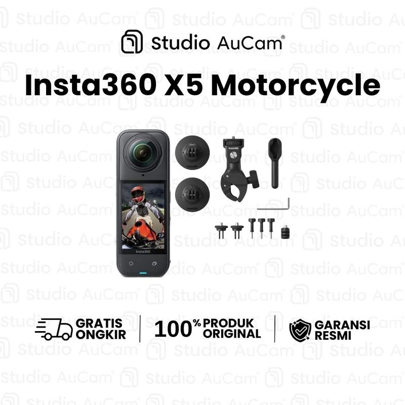 Promo Insta360 X5 8K 360 Action Camera Motor Insta 360 ONE X5 Action ...