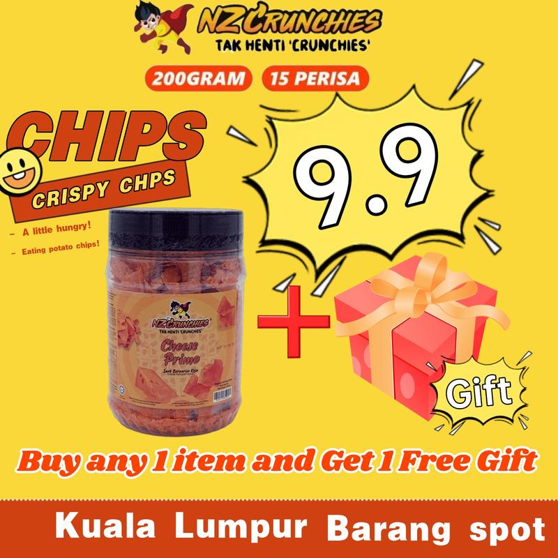 【Buy 1 Get 1 Gift】 NZ Crunchies 200g Crispy Snack Chips Korean - TikTok ...