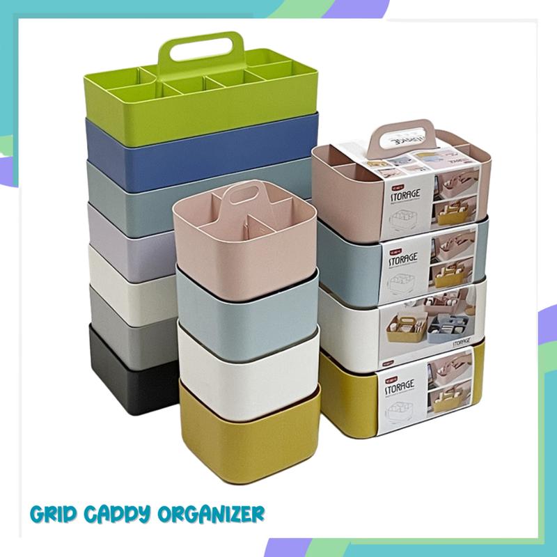 Multipurpose Adjustable Caddy Divided Basket Bin with Handle - TikTok ...