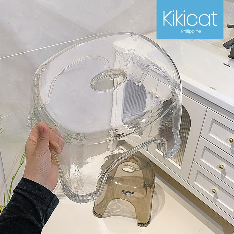 Kikicat Transparent Acrylic Chair Stackable Indoor Use Bangkito ...