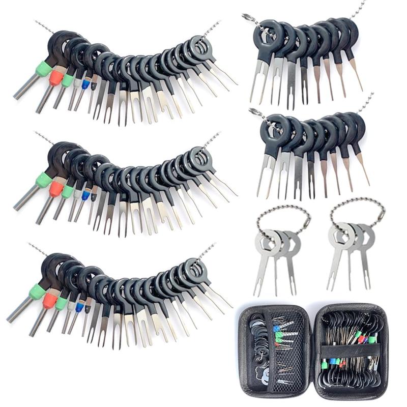 Terminal Removal Tool Kit 76Pcs Electrical Connector Pin Removal ...