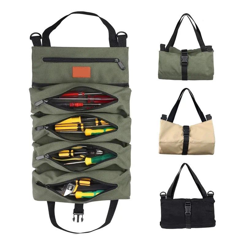 Multi-Pockets Tool Bag Organizers - Small Tool Bag With Detachable ...