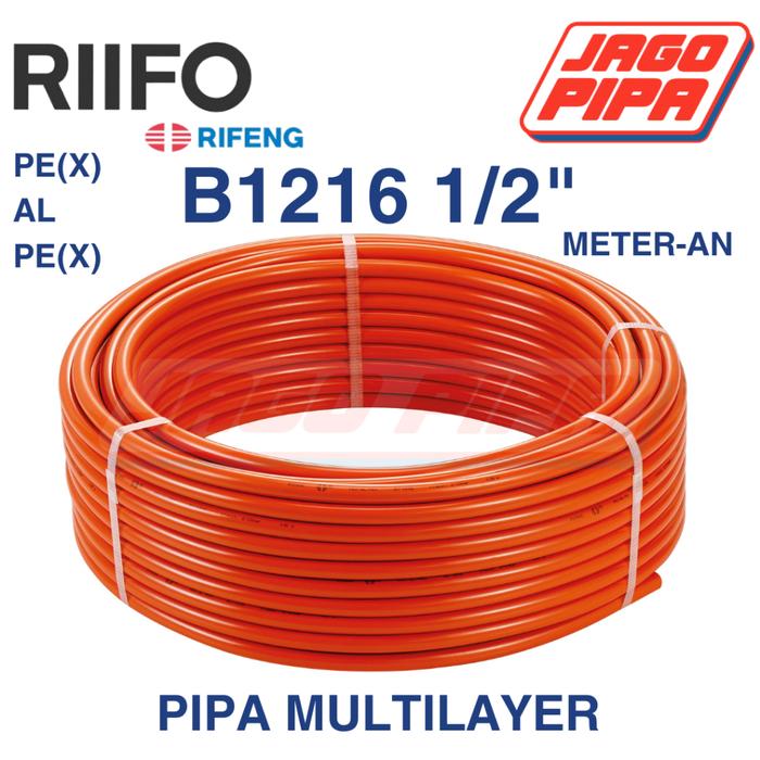Promo RIFENG Pipa Air Panas 1/2" METER -AN B1216 PEX AL PEX Water ...