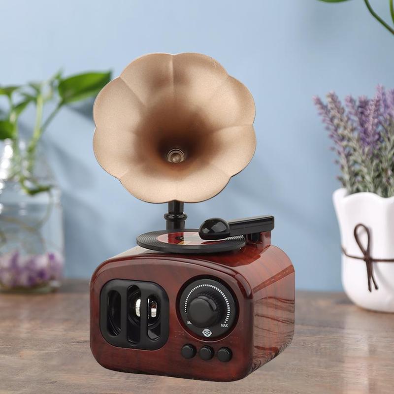 Classical Vintage Phonograph Music Box Retro Gramophone Musi - TikTok ...
