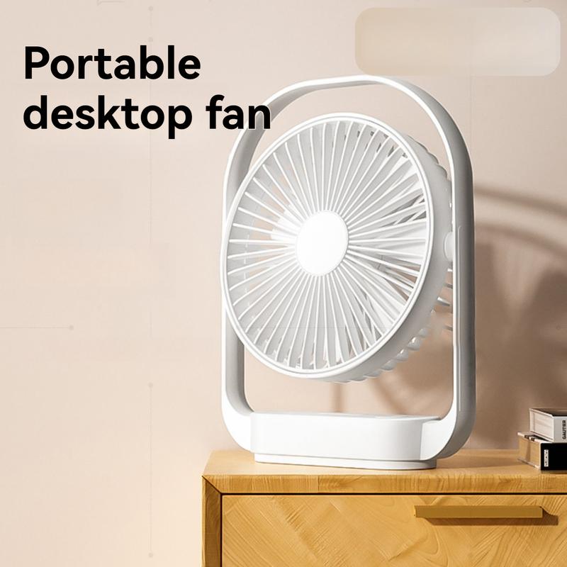 USB Fan 6-Inch Outdoor Portable Wall Mounted Fan 4-Speed Quiet - TikTok ...