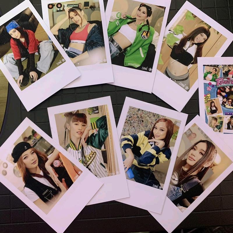 1st set 10pcs BINI OT8 Polaroid/Instax Inspired photo (Fanmade ...