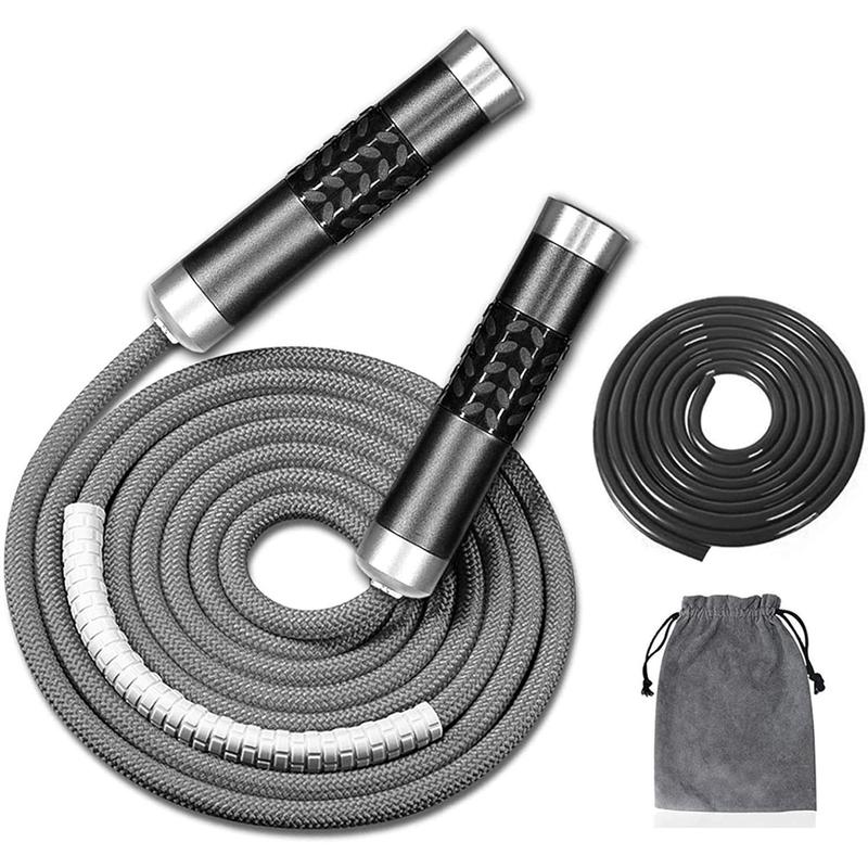 Weighted Jump Rope for Workout Fitness(1LB), Tangle-Free Bal - TikTok Shop