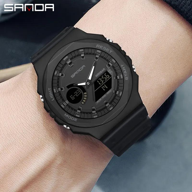 Jam Tangan Sukan Luar, SANDA, Untuk Lelaki dan Wanita, Jam Tangan ...