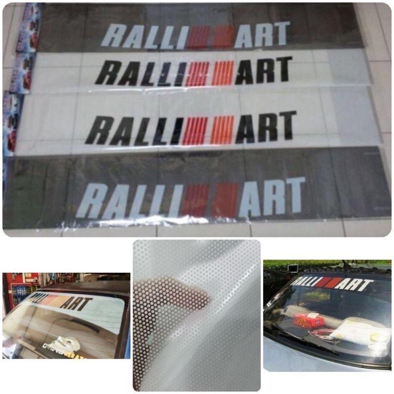 Original Tinted Ralliart Stiker Wira Evo3 Iswara Mitsubishi Mivec ...