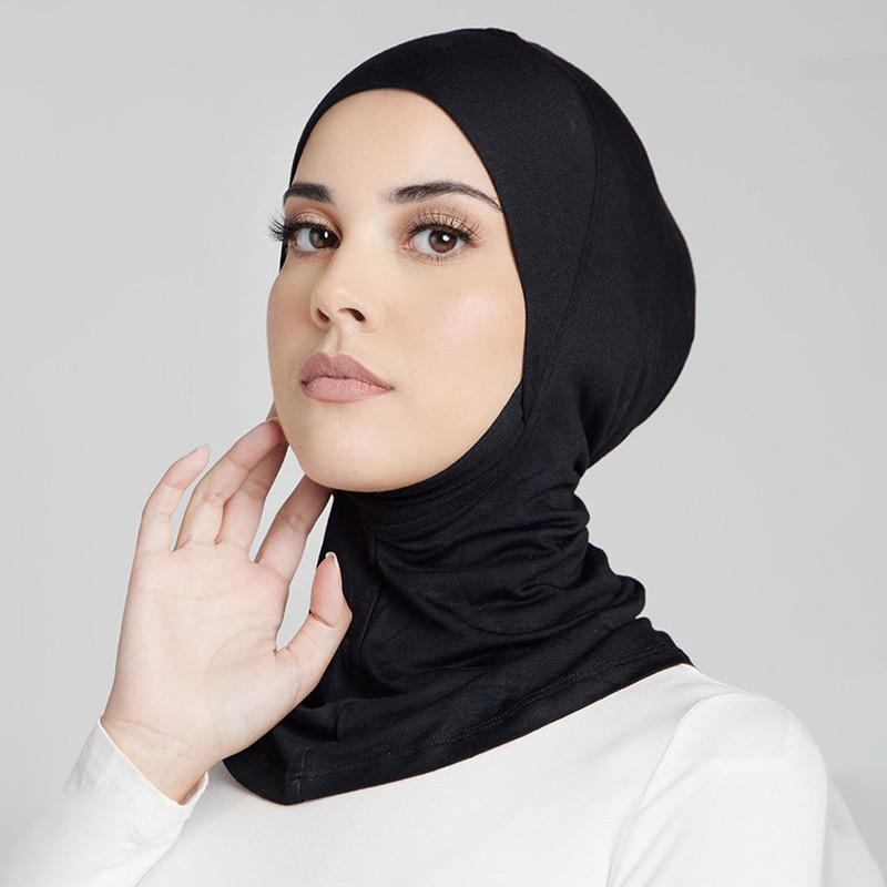 Mercerized Cotton Hijab Inner Full Neck Muslim Inner for Hijab Full ...