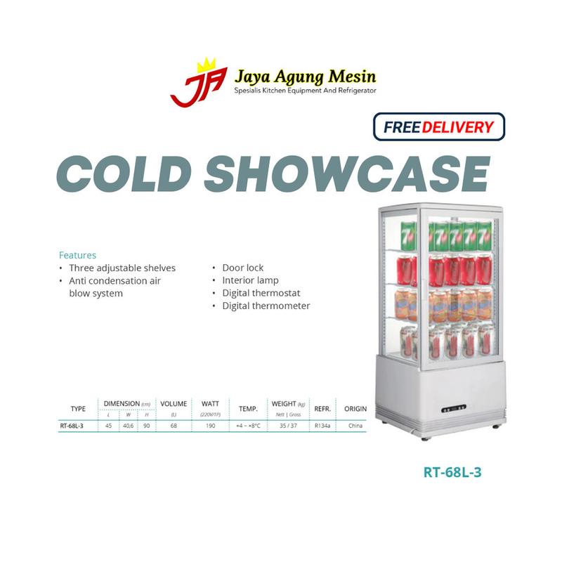 SHOWCASE LEMARI PENDINGIN MINUMAN GEA RT-68L-3 - Shop | Tokopedia